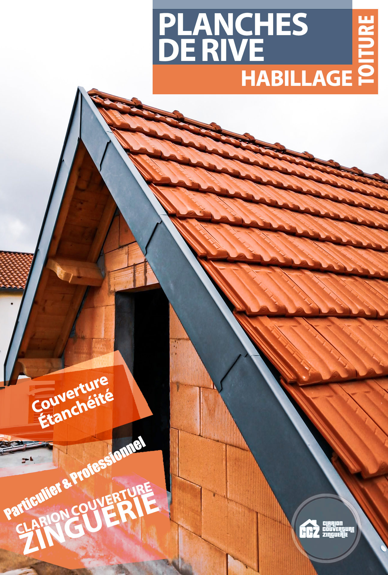 Planche de rive - Travaux couverture zinguerie toiture Cornebarrieu ...